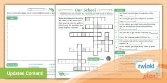 Year 3 - Our Primary School - French Resources - Twinkl