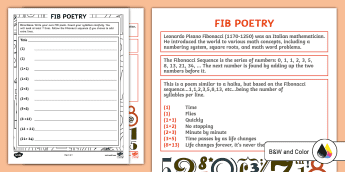 Eighth Grade Poems | twinkl.com