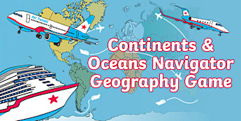 Geography Continents Games | twinkl.com.au