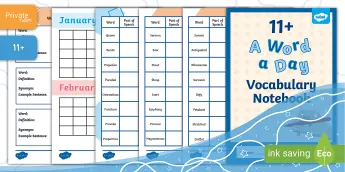 Vocabulary Notebooks | twinkl.co.uk