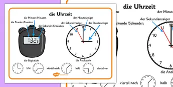 Time Word Mats | twinkl.co.uk