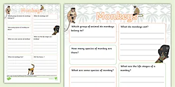 Animals Fact File Template • Twinkl.ca