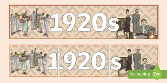 1920s History Resources | twinkl.co.uk
