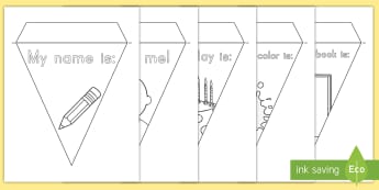 Bunting - 2nd Grade Classroom Management teaching resources