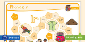 ir | Phonics | English | South Africa | Twinkl - Twinkl