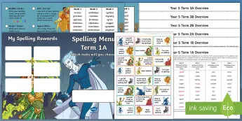 Superhero Spellings | twinkl.ca