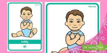 Bedtime Signs - Baby Sign Language - Twinkl