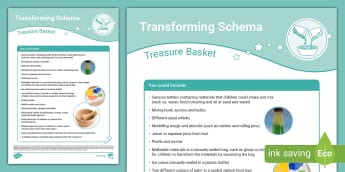Transforming Schema | Schemas | EYFS Planning | EYFS