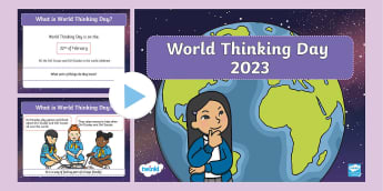 World Thinking Day - Awareness Days - KS1 - Twinkl