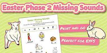 Easter Phonics Worksheets | twinkl.com.au