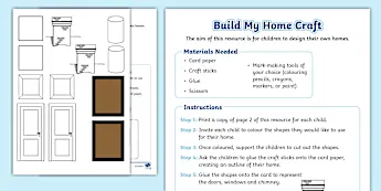 House Design Activities | twinkl.co.uk