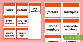Number Theory Resources | twinkl.co.uk