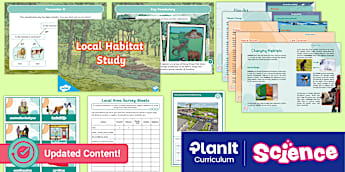 Living Things and Their Habitats - Year 4 Science Resources