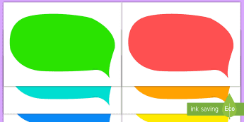 Speech Bubbles | twinkl.com