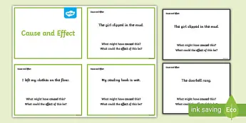 Cause and Effect Resources | twinkl.com