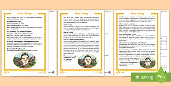 Alan Turing Resources | twinkl.co.uk