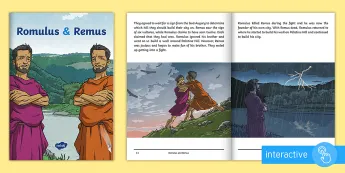 Romulus and Remus Stories | twinkl.com.au