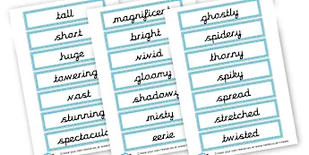 Adjectives Primary Resources | twinkl.co.uk