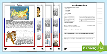 Around the World - Geography Reading Comprehensions KS2