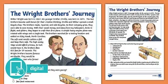 Wright Brothers Worksheets | twinkl.com