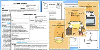 Traditional Tales Goldilocks and the Three Bears Early Years (EYFS), Early