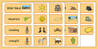 Wild West Primary Resources, cowboy, indians, americans