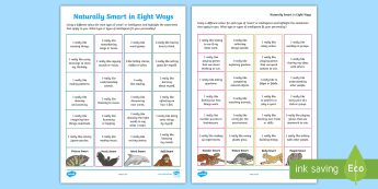 Multiple Intelligences Resources | twinkl.com.au