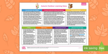 Autumn Planning EYFS - Early Years Autumn Term - Twinkl