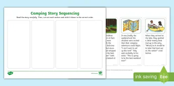 Camping Reading Activities | twinkl.co.uk