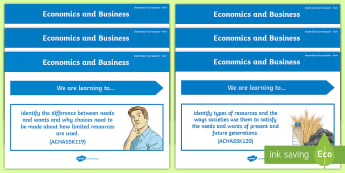 Economics and Business Resources for Year 6 - Twinkl