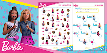 Barbie Maths Worksheets | EYFS, KS1, KS2 | Teacher-Made
