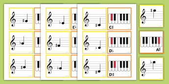 Treble and Bass Clef Printables | twinkl.com