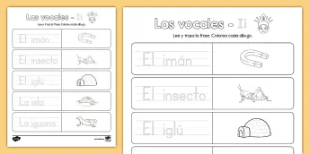 Spanish Vowels Activities | twinkl.com