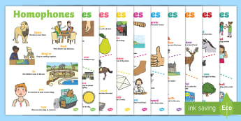 Twinkl's KS1 Homophones and Commonly-Confused Spellings