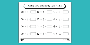 Division Worksheets | twinkl.com