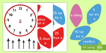 Analogue Clock Labels | twinkl.co.uk