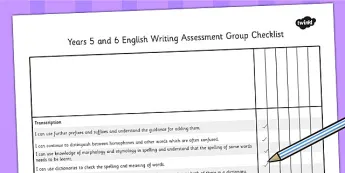 Assessment Checklists | twinkl.co.uk