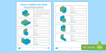 Volume Worksheets | twinkl.com