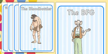 The BFG - Roald Dahl Primary Resources- The BFG Activities