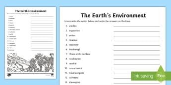 Earth's Environment - Year 5-6 Australian Teaching Resources