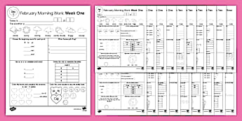 Morning Work Worksheets & Printables | Grade 1 | Twinkl