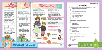 Mother's Day | Worksheets & Crafts | KS1 - Twinkl