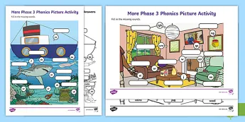 Phonics Digraphs Worksheets | twinkl.ca