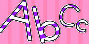 General Display Resources Display Lettering - Primary Resources,