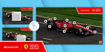 Santander and Scuderia Ferrari | Teach F1 in School | Twinkl