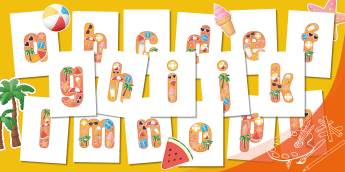 Summer Alphabet Activities | twinkl.co.uk