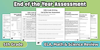 Fifth Grade Science Assessment | Twinkl - Twinkl
