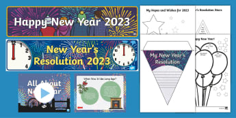 New Year - Early Years (EYFS) - Twinkl
