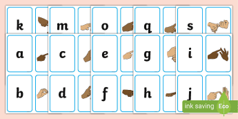 BSL Fingerspelling Alphabets | twinkl.co.uk