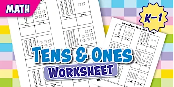 Tens and Ones Worksheets | twinkl.com